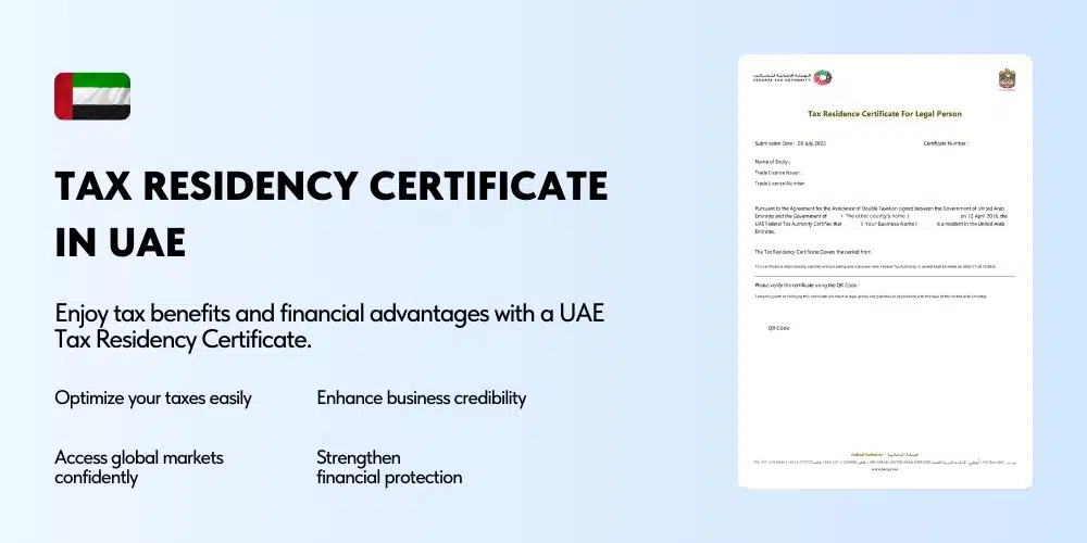 Tax Residency Certificate in UAE - Expert Assistance - Q Wealth Report